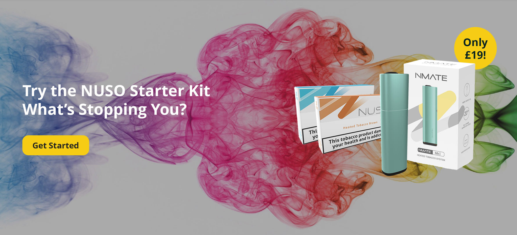 Heated Tobacco Sticks, Devices & Bundles | Buy Online – Nuso UK